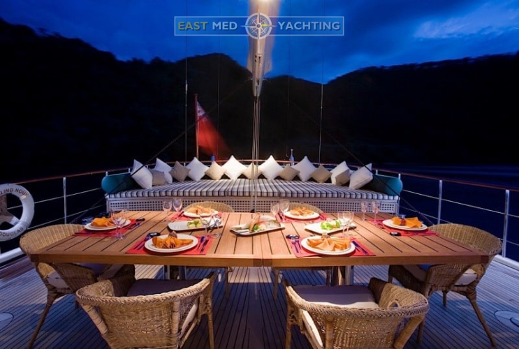 SAILING NOUR Charter - East Med Yachting - Based in Gocek