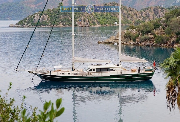 SAILING NOUR Charter - East Med Yachting - Based in Gocek