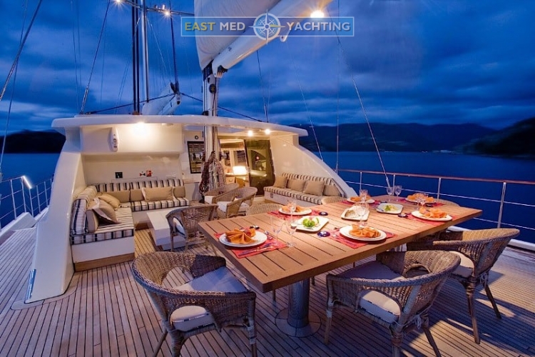 SAILING NOUR Charter - East Med Yachting - Based in Gocek